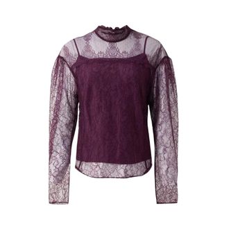 Twinset Damen, Blusen & Hemden, Lila, SGr&ouml;&szlig;e