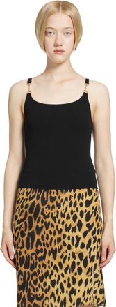 Gucci Viscose Crepe Jersey Horsebit Top