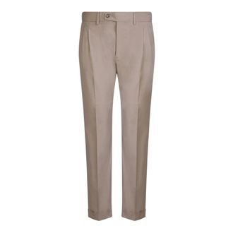 Dell'Oglio Homme, Pantalons, Brun, Taille: W33 Pantalons