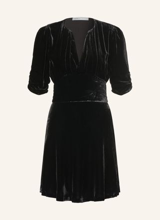 AllSaints Allsaints Samtkleid Ena schwarz