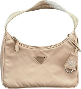 Prada Crossbody Bags - Prada Re-Edition 2000 Mini Bag made of Re-Nylon be - Gr. unisize - in Beige - für Damen