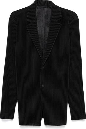 Homme Plissé Issey Miyake Plissiertes Sakko - Schwarz
