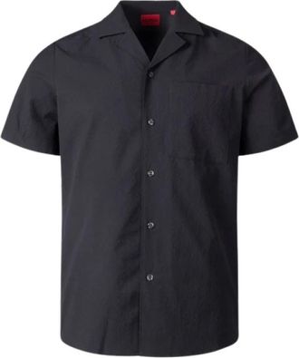 HUGO BOSS Homme, Chemises, Noir, Taille: L Eselio Overshirt