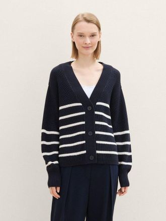 Tom Tailor Cardigan Pullover & Strickjacken Cardigan mit V-Ausschnitt