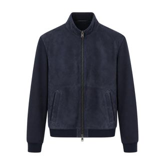 Canali Homme, Vestes, Bleu, Taille: L Veste Bombeur