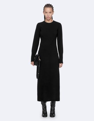 AllSaints Erith Kleid in Schwarz