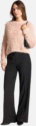 Guess Strickpullover Pullover Hinata Strickpullover R-Neck (1-tlg)