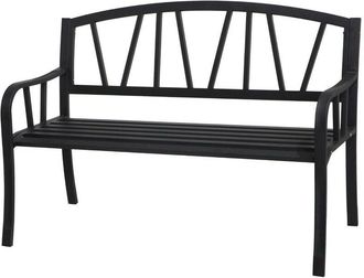 Hesperide Hesperide - Gartenbank Alvernia Schwarz - Hespéride