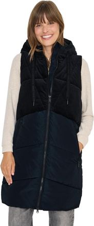 Cecil Damen Cordmix Puffer Weste