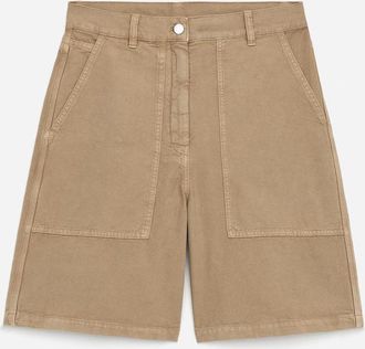 Arket Shorts Im Workwear-Look -Beige
