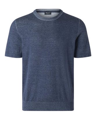Maerz Softes T-Shirt aus einem atmungsaktiven Baumwollstrick in