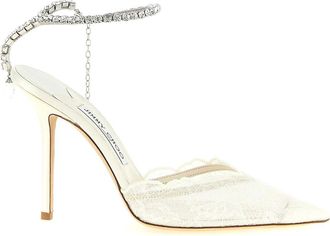 Jimmy Choo London Chaussures &Agrave; Talon - Blanc