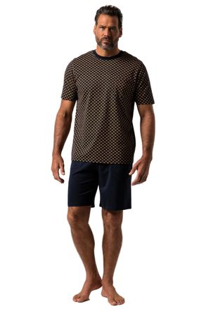 JP1880 Herren gro&szlig;e Gr&ouml;&szlig;en &Uuml;bergr&ouml;&szlig;en Menswear L-8XL JP1880 Schlafanzug, Homewear, Zweiteiler, T-Shirt, bis 8 XL Navy blau 6XL 840447130-6XL
