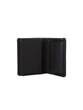 Hill Burry Mens Wallet Black Genuine Leather Bags