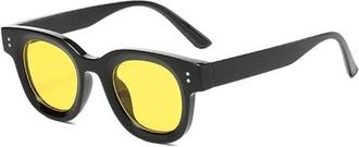 Generic Lunettes De Soleil &Agrave; Petite Monture For Hommes Et Femmes, For Les Vacances En Plein Air, D&eacute;placements Quotidiens, La Conduite(Yellow)