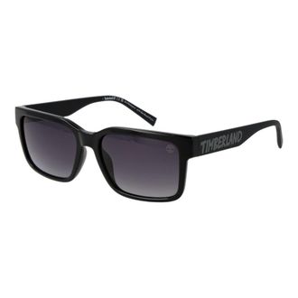 Timberland Schwarze Edelstahl-Sonnenbrille