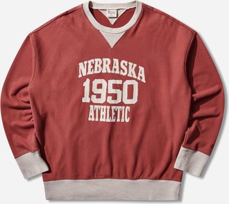 Champion Men s Time Capsule Reverse Wave Crewneck Sweatshirt Red