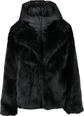 Bomboogie Ecopelliccia Jacke - - Jackets - Damen - Schwarzk - XL