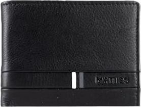 Matties Bags Billetero-Colores/Leather, Wallet Mixte, Noir, Taille Unique