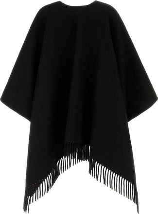 Fendi Signature Cape - Black