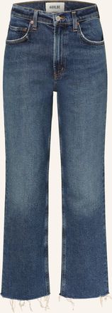 A Gold E Agolde Straight Jeans Valen blau