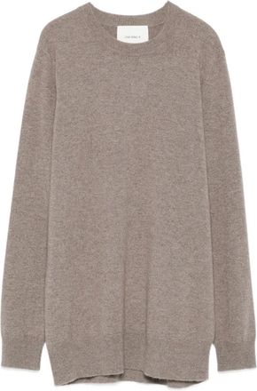 Lisa Yang Kaschmirpullover mit Rundhalsausschnitt - Braun