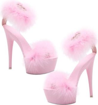 Beaupretty Sandales à Talons Aiguilles Femme Super Antidérapantes et Respirantes Chaussures Printemps été Élégantes Couleur Aléatoire