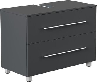 Magnolia Home Universal Unterbau auf Standf&uuml;&szlig;en 85 cm SoftClose grafit