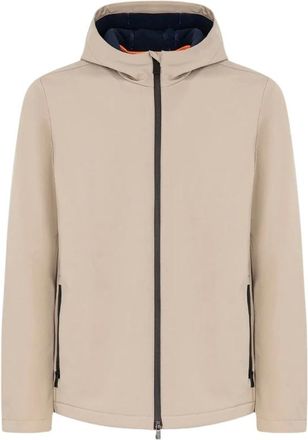 Suns Homme, Vestes, Beige, Taille: M Flaminio Micro Jacket