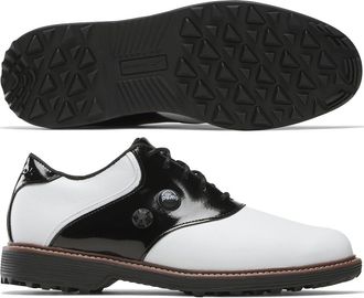 Reebok Unisex OG Pump Golf Sneaker, White/Black, 42.5 EU