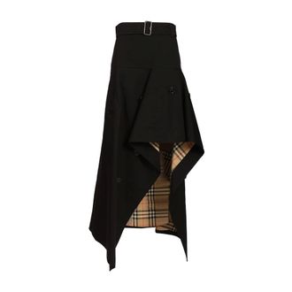 Burberry Femme, Jupes, Noir, Taille: 36 FR Jupes