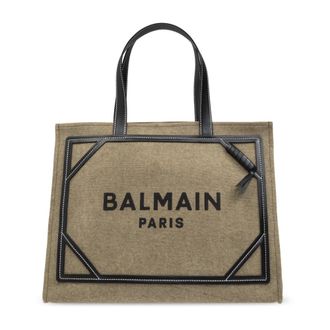 Balmain Femme, Sacs, Vert, Taille: ONE Size B-Army Shopper Bag