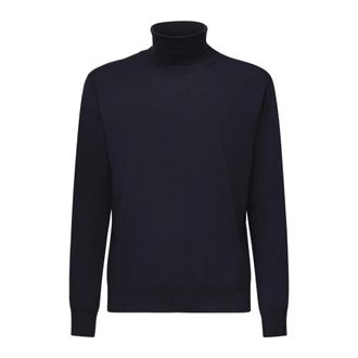 Eleventy Turtle Neck Sweater - - Knitwear - Herren - Schwarzk - S