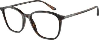 Giorgio Armani Homme, Accessoires, Brun, Taille: 53 MM Ar7236 Optical Frame