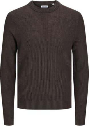 Jack & Jones Jjroy Knit Crew Neck Pull en Tricot, Mulch, XL Homme