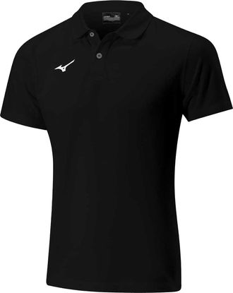 Mizuno Shizuoka Free Time Poloshirt f&uuml;r Herren (Schwarz)