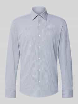 HUGO BOSS Regular Fit Businesshemd mit Strukturmuster Modell P-JOE-K-261