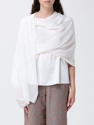 Emporio Armani Foulard Femme couleur Jaune Cr&egrave;me