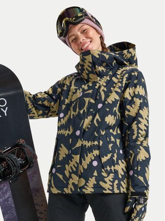 Roxy Snowboardjacke Jetty ERJTJ03529 Schwarz Regular Fit