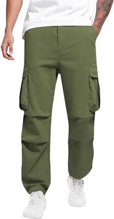 Generic Pantalon cargo pour homme - Coupe ample - Pantalon de jogging - Pantalon de surv&ecirc;tement long respirant - Pantalon de sport d&eacute;contract&eacute; pour homme - Pa