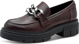 Marco Tozzi Femme Slipper 2-24705-41 Mocassin, Bordeaux, 38 EU