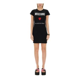 Moschino Femme, Robes, Noir, Taille: 36 FR Moschino Robes Black
