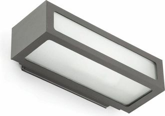 Faro Barcelona Applique natron for outdoor 100w attacco e27 color dark grey 70887