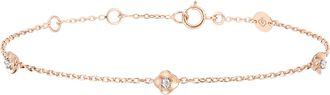 Edenly Armband Blüte - Rosenkränzchen - Diamant - Roségold, Weißgold - 18 Karat
