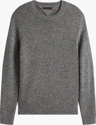 Tommy Hilfiger Pull col rond en laine m&eacute;lang&eacute;e
