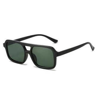 Generic Lunettes De Soleil Carr&eacute;es For Hommes Et Femmes, Id&eacute;ales For Les Activit&eacute;s Plein Air, Vacances, Trajets Domicile-travail La Conduite(Green)