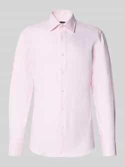 HUGO BOSS Slim Fit Businesshemd aus reiner Baumwolle Modell HANK