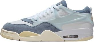 Nike Air Jordan 4 RM Chaussures pour homme (FQ7939-101, White/Diffused Blue/Ashen Slate/Prism Pink), Blanc/bleu diffus&eacute;/ardoise cendr&eacute;e/rose prisme, 46 EU