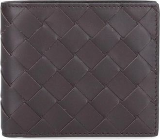 Bottega Veneta Cable Pattern Bifold Wallet