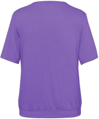 Frank Walder T-Shirt im Materialmix